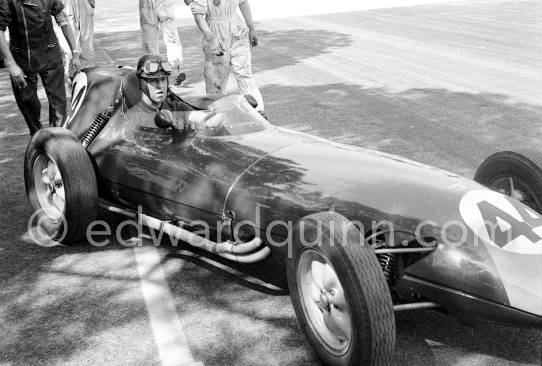 Bruce Halford, (44) Lotus 16. Monaco Grand Prix 1959. | Edward Quinn ...