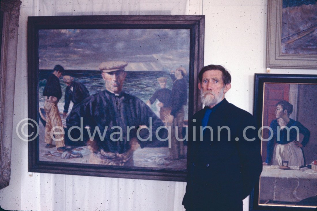 Irish painter Seán Keating (1889–1977). Exhibition at Municipal Gallery ...