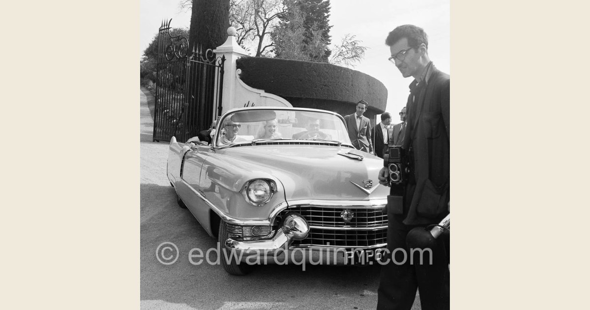 Ginger Rogers (left), Diana Dors and Dennis Hamilton after a visit at ...