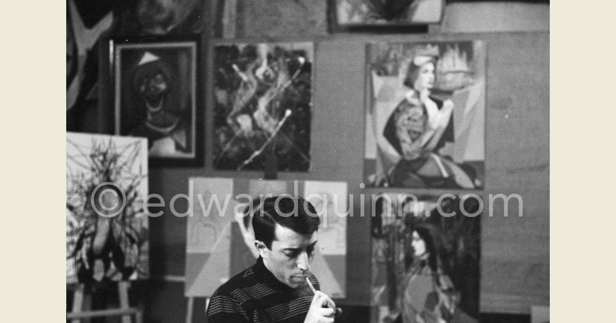 Raymond Moretti. Nice 1956. | Edward Quinn Photographer