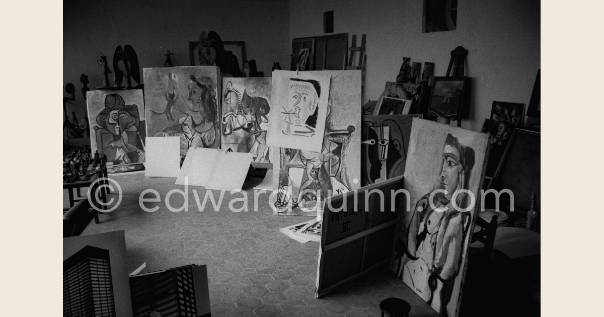 Picasso in the room, that became known as the viewing room. He would ...