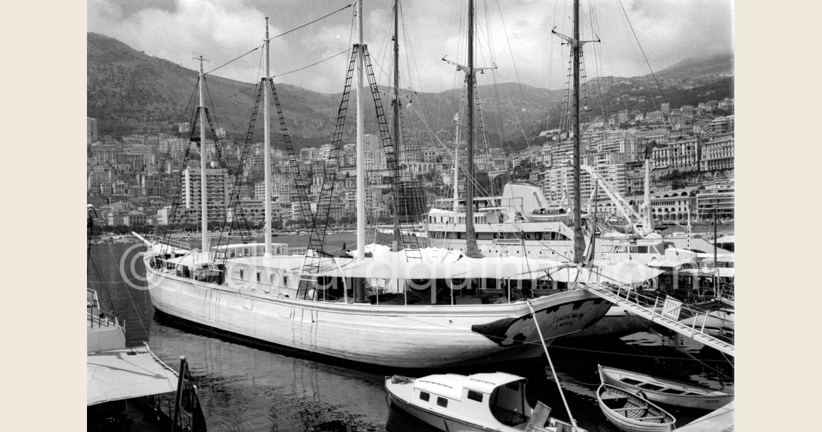 Cargo ship Costa del Sol, which replaced yacht Deo Juvante II, later ...