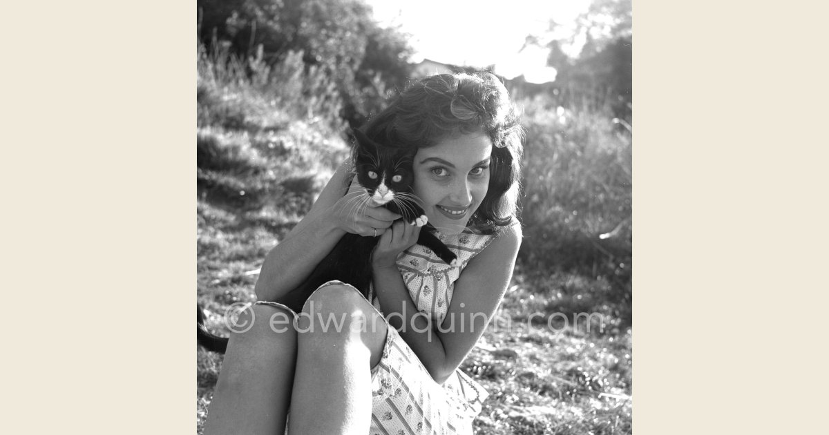 Pascal Roberts, French actress and dancer, in the movie "The Way Out ...